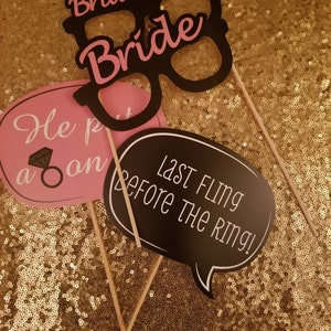 Bachelorette Party Photo Props 24 Piece - Etsy