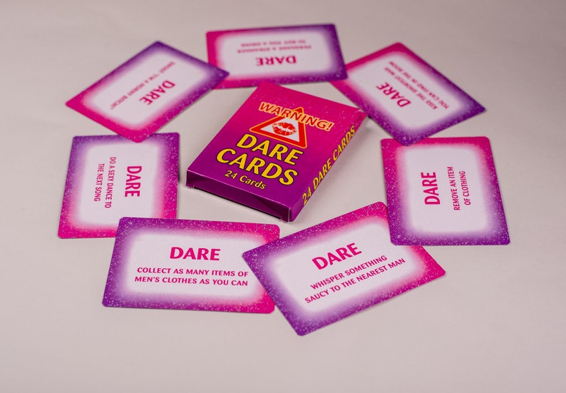 Bachelorette Party Dare Cards - Etsy