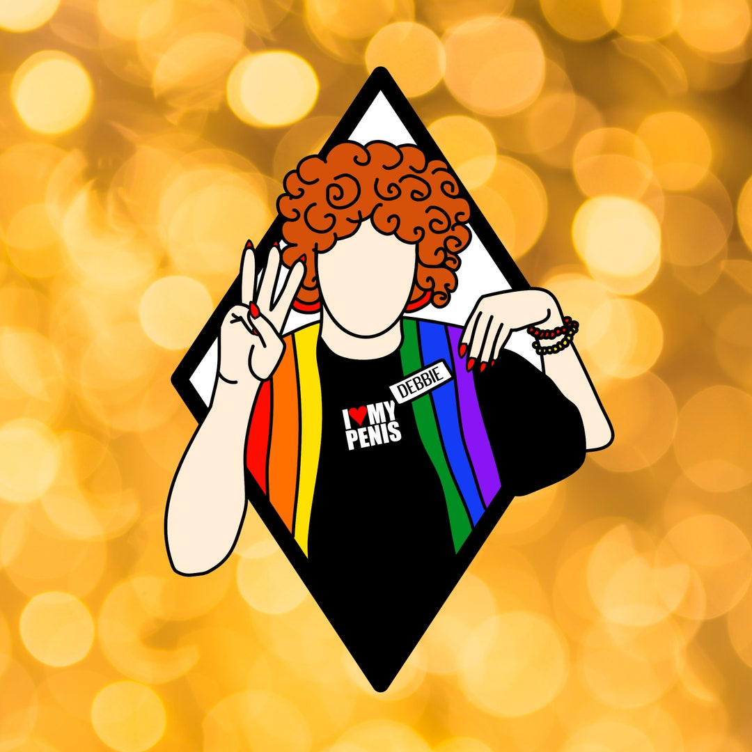 Qaf DEBBIE NOVOTNY Soft Enamel Pin - Etsy