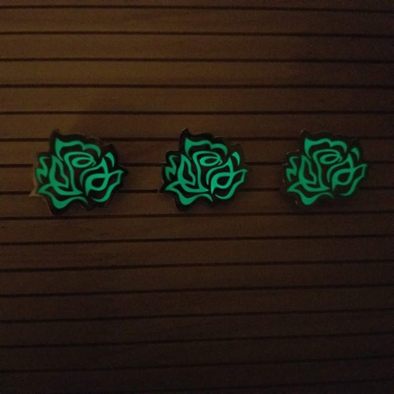 Shinee Taemin BUDOKAN ROSE Lightstick Glow in the Dark Kpop - Etsy