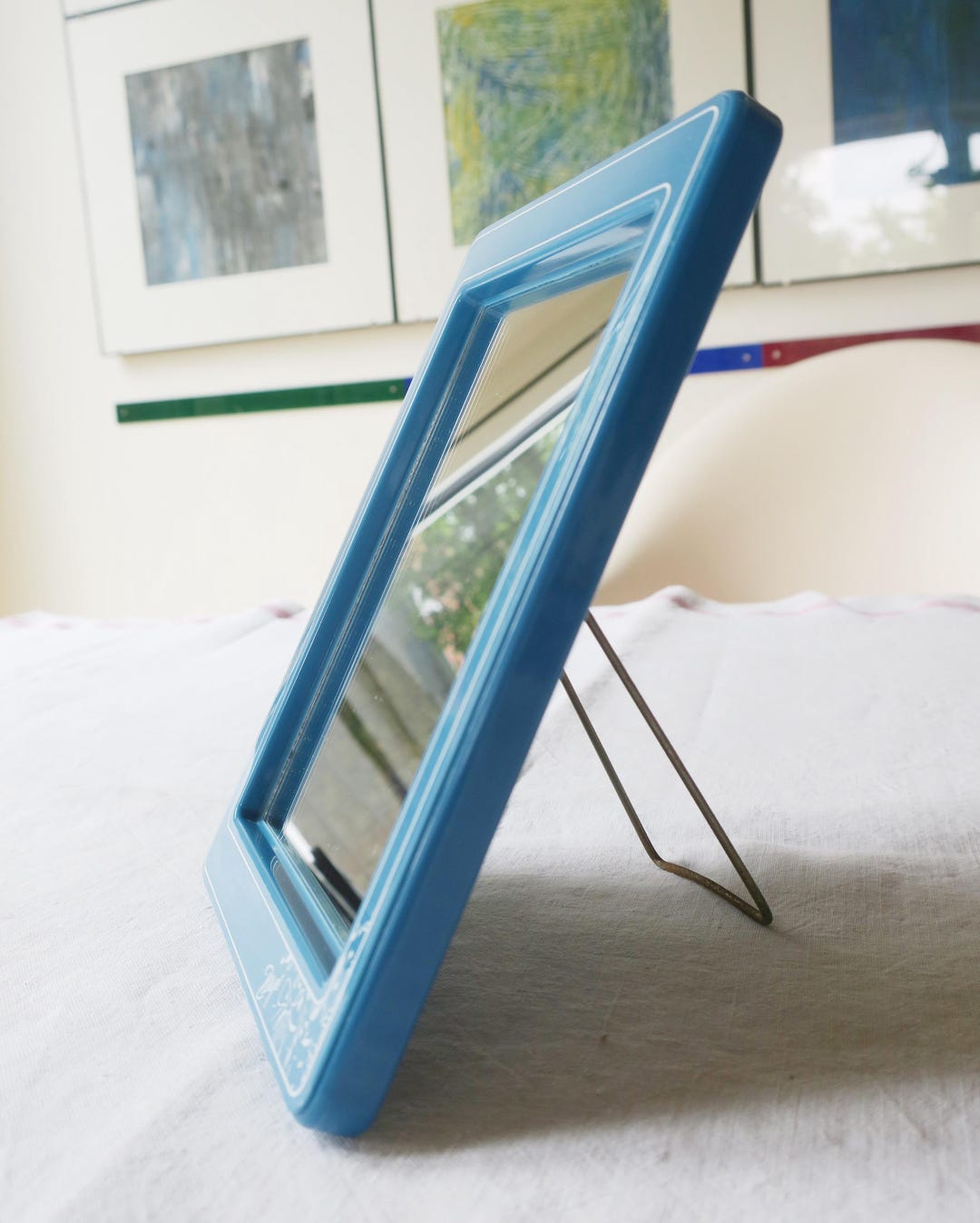 Vintage Table Mirror, Make-up Mirror, Folding Vanity Mirror From the ...