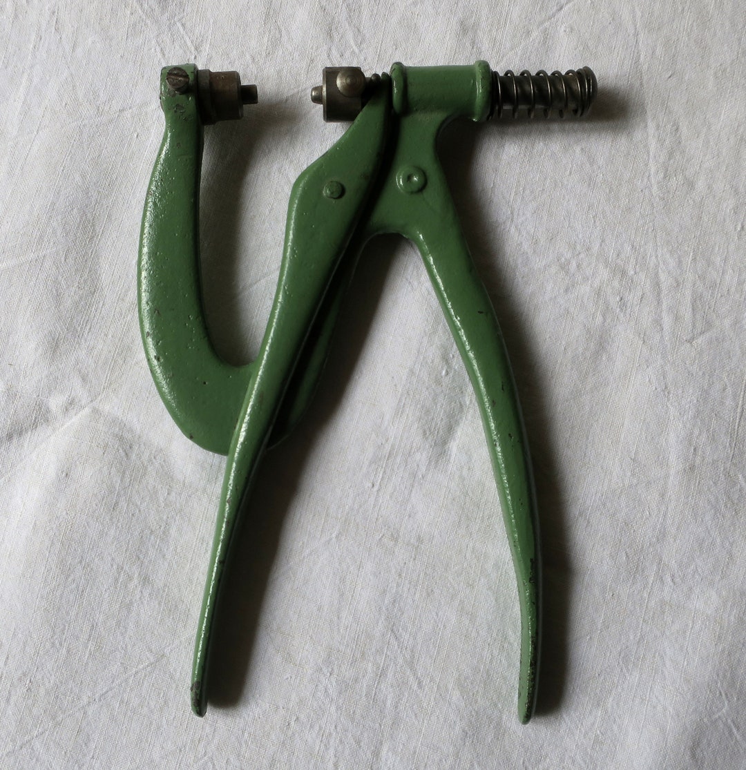 Vintage Rivet Pliers, Pressing Pliers, Shoemaker's Tool, Saddler's Tool ...