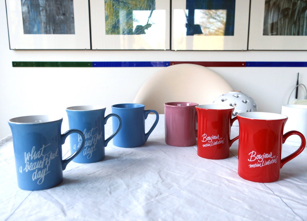 Vintage Ceramic Cups Mugs From England Collection - Etsy