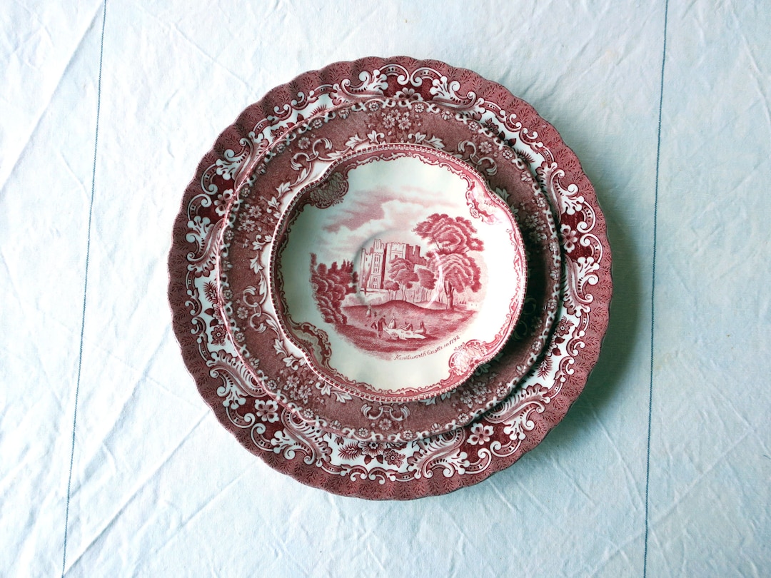 Vintage Place Settings Old Country Castles, Old Britain Castles ...