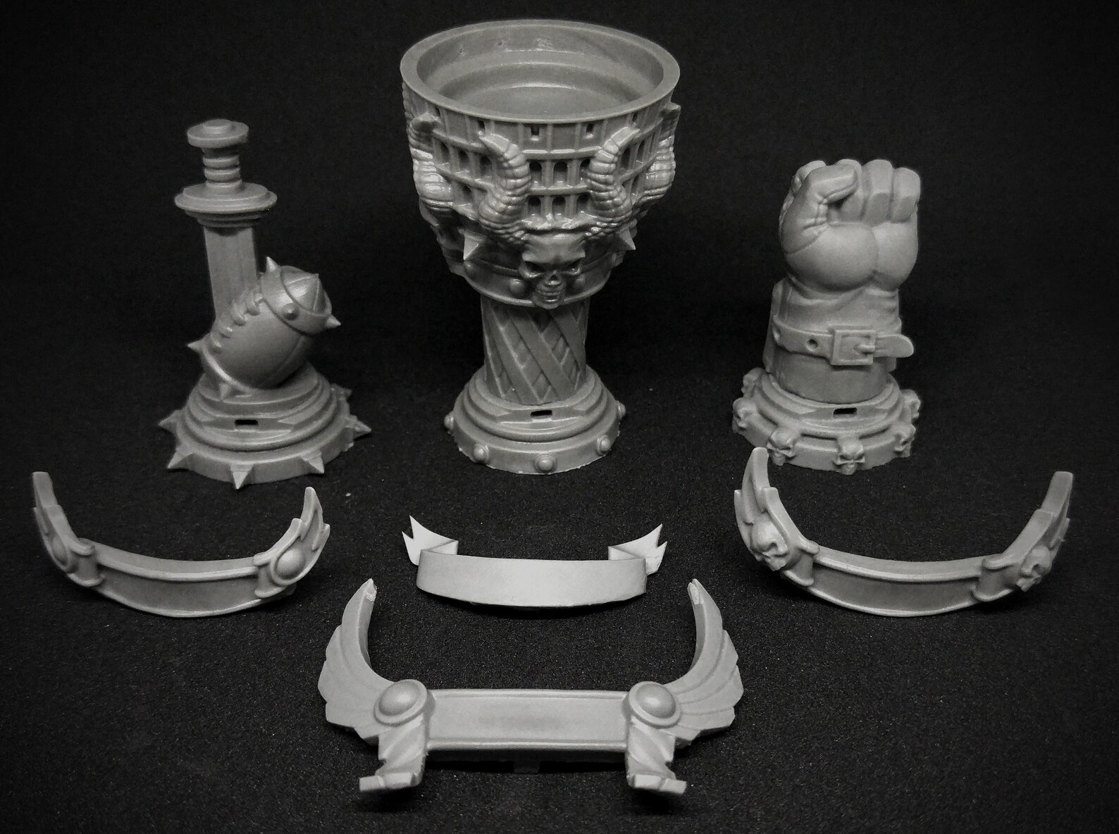 Blood Bowl - Trophies/cup for Fantasy Football Miniatures - Etsy