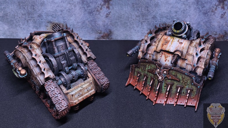 Plagueburst Crawler - Death Guard - Warhammer 40k - Miniatures Painted ...