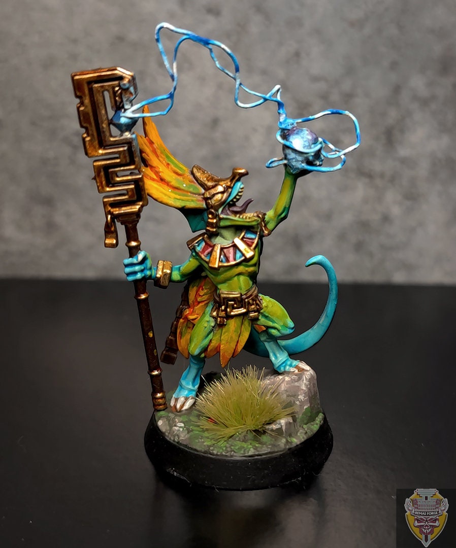 Seraphon Direchasm Warhammer Underworlds Miniatures Painted - Etsy