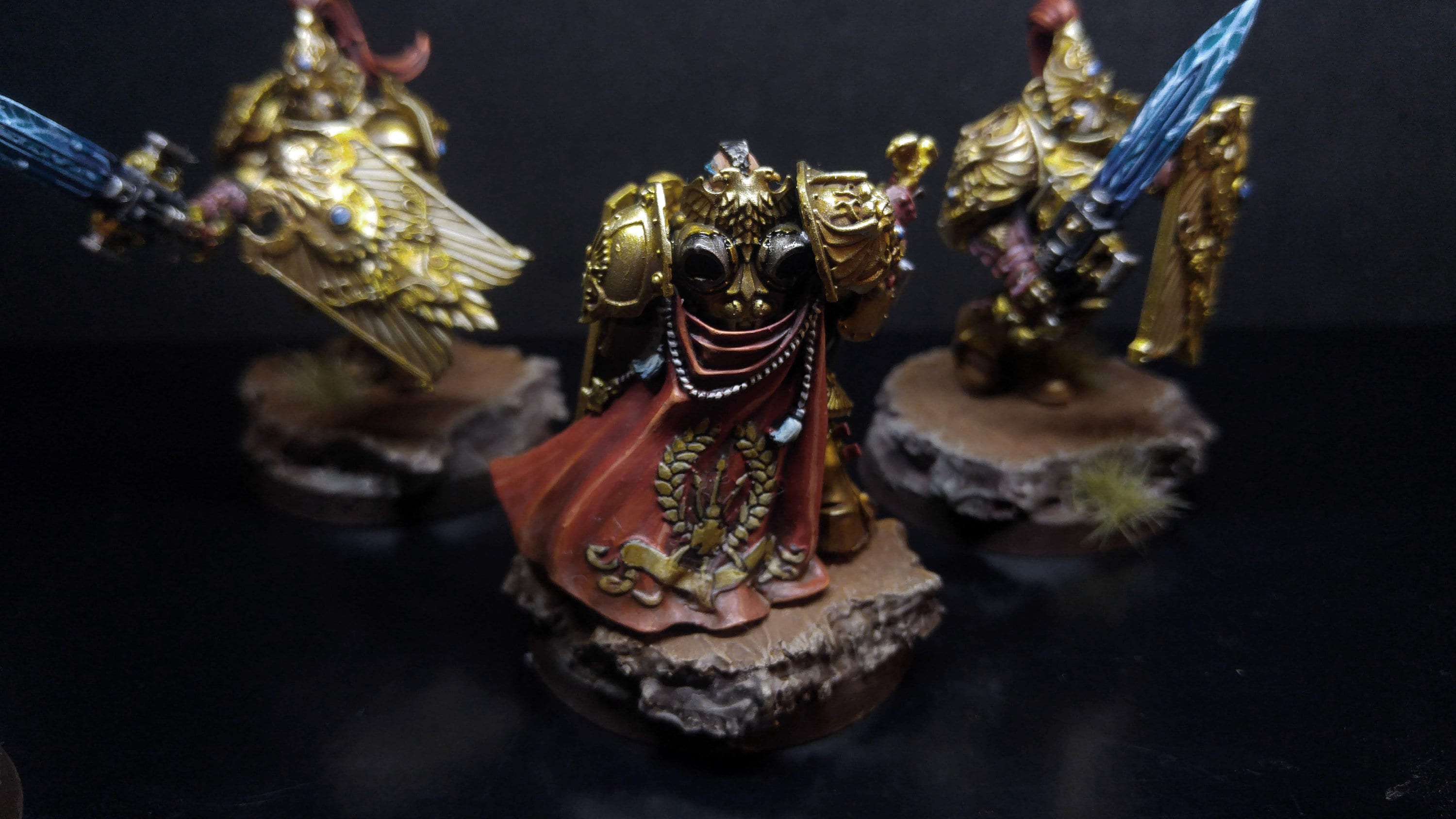 Adeptus Custodes Combat Patrol Warhammer 40K Miniatures Painted ...