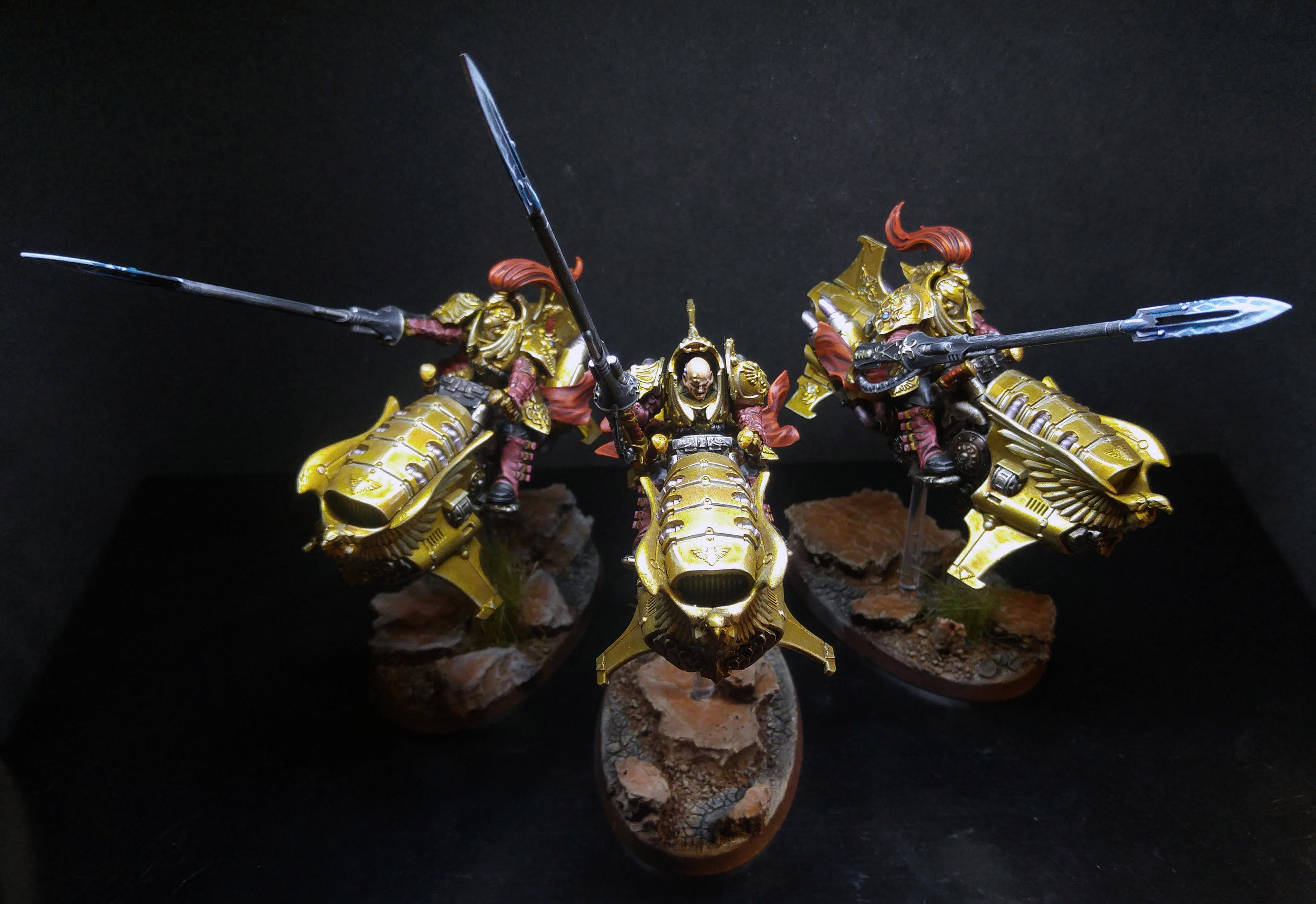 Adeptus Custodes Combat Patrol Warhammer 40K Miniatures Painted ...