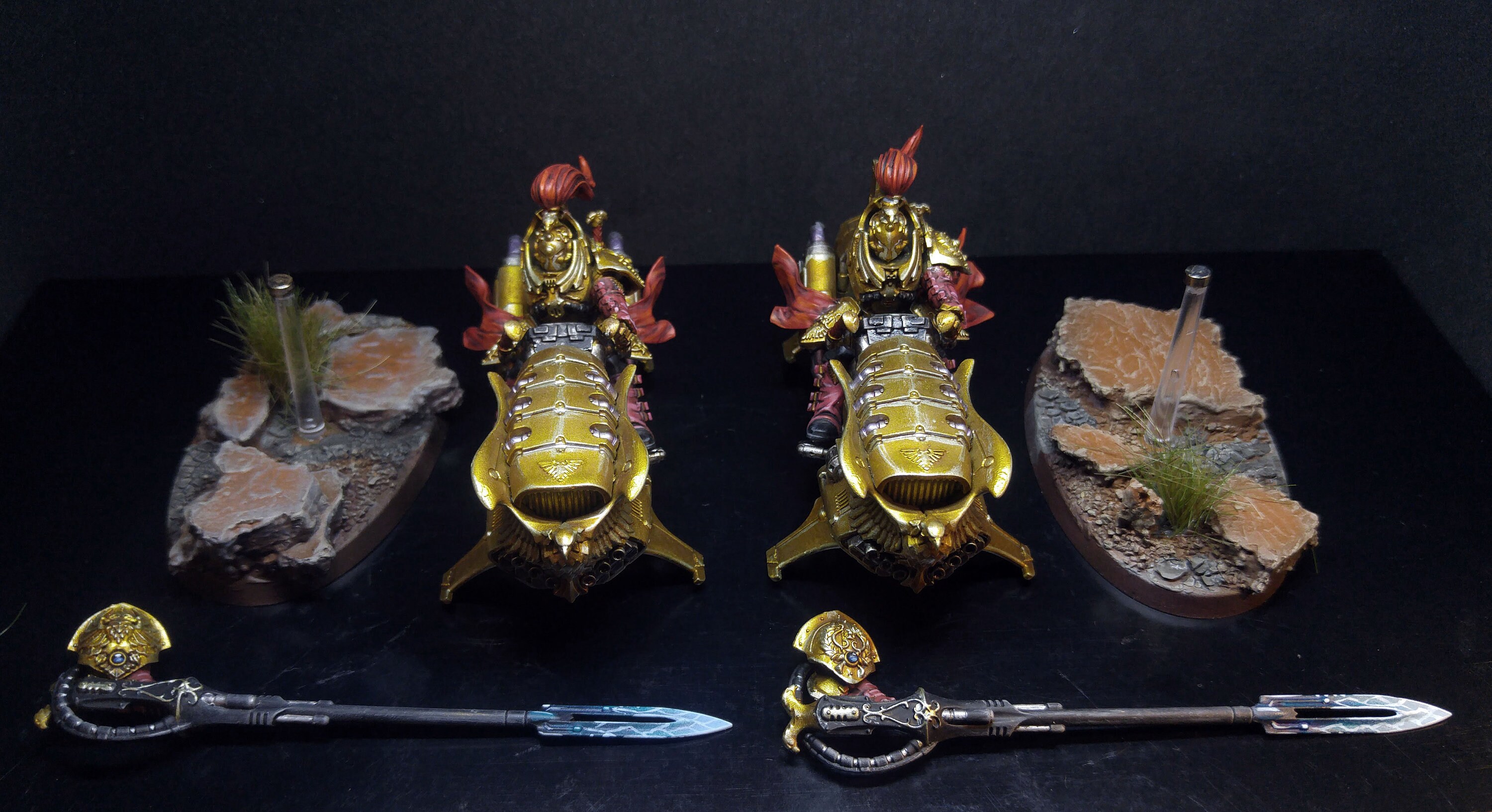 Adeptus Custodes Combat Patrol Warhammer 40K Miniatures Painted ...