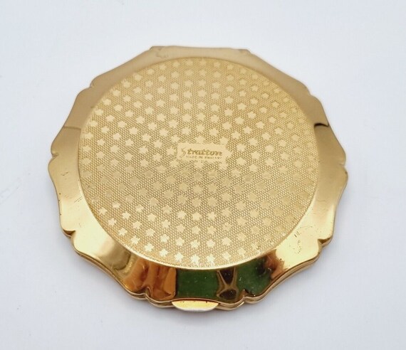 Vintage Stratton Compact Mirror Lily Design Collectab… - Gem