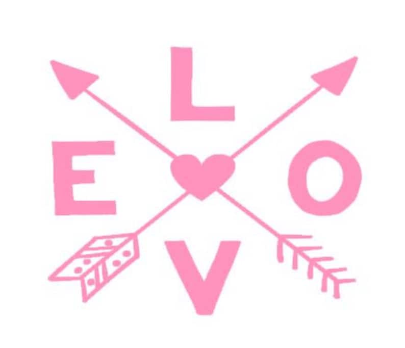 Love Decal Love Sticker Car Decal Car Sticker Laptop - Etsy