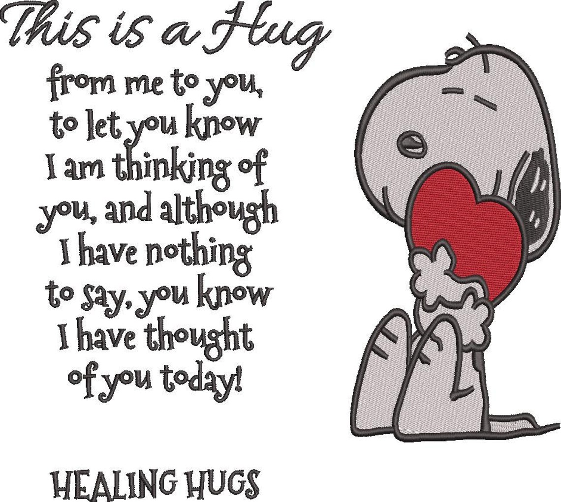 Healing Hugs Poem - Etsy