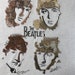 Beatles With Signature Machine Embroidery Pattern Beatles Design ...