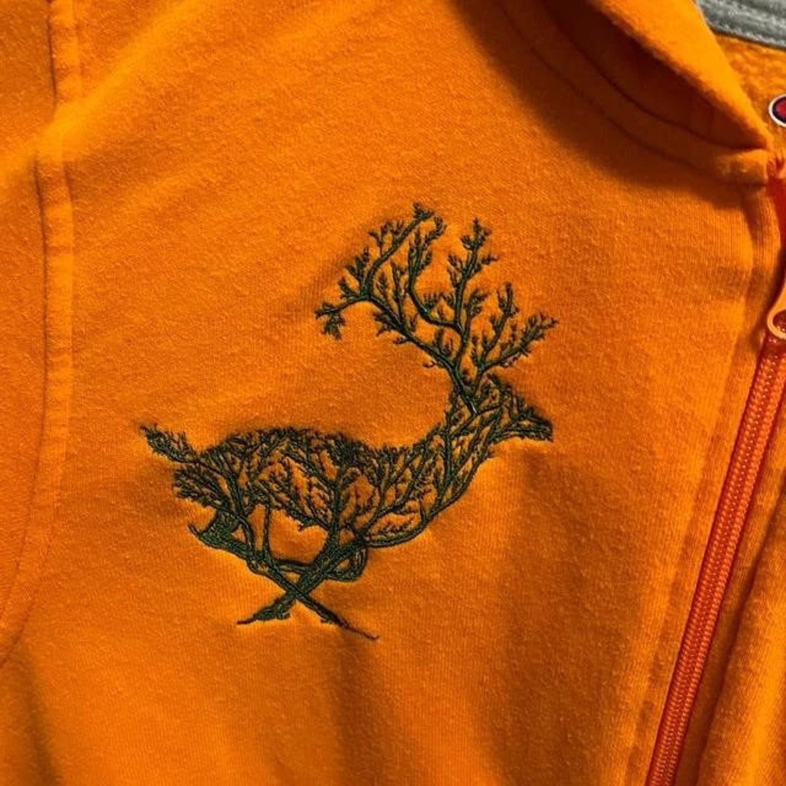 Deer Embroidery Pattern Deer Silhouette Embroidery Pattern - Etsy