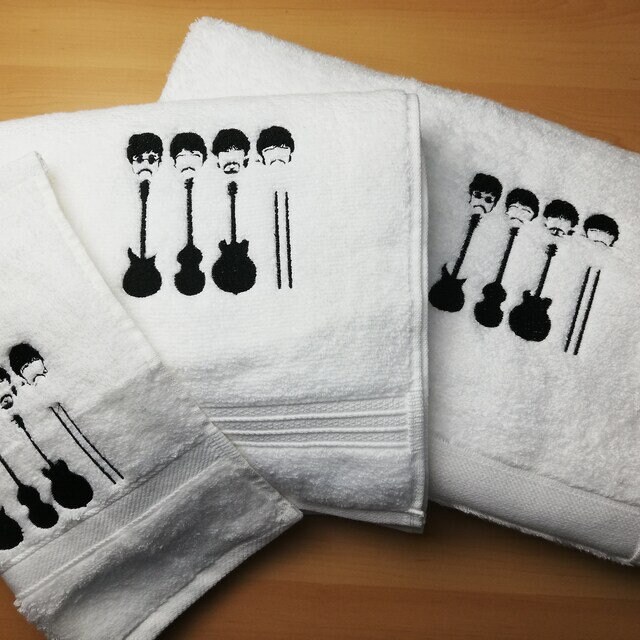 Beatles Band Embroidery Design Beatles Digital Design the Beatles ...