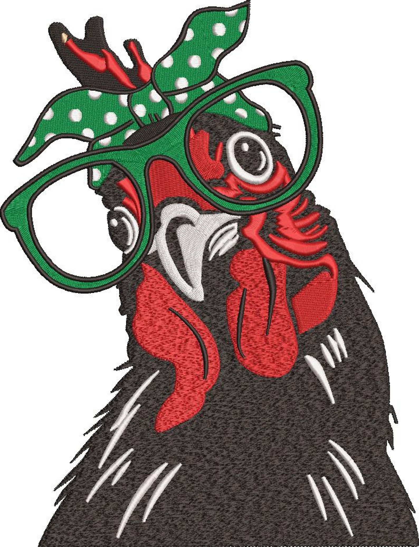 Chicken Embroidery Design Chicken Embroidery Design Machine - Etsy