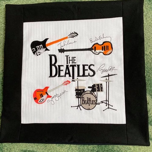The Beatles Embroidery Pattern Machine Embroidery Beatles - Etsy