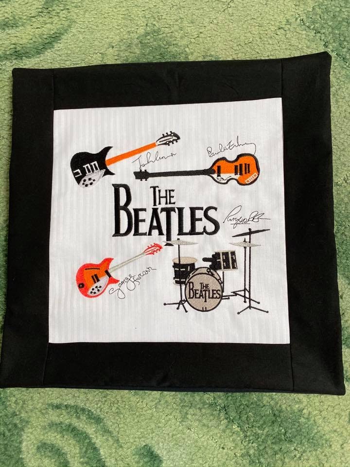 The Beatles Embroidery Pattern Machine Embroidery Beatles Pattern ...