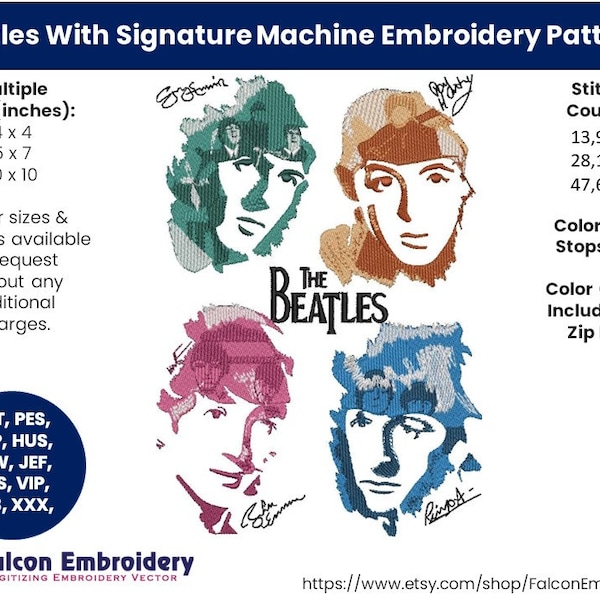 Beatles Design - Etsy