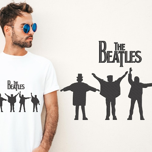 Beatles Band Embroidery Design Beatles Digital Design the - Etsy