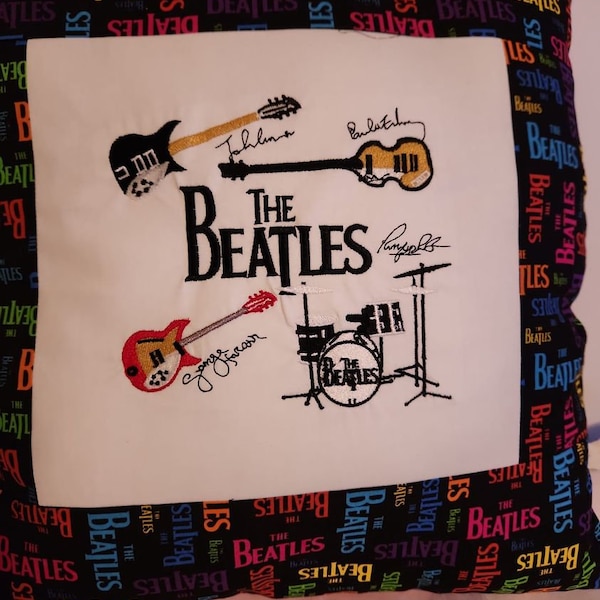 Beatles Embroidery - Etsy