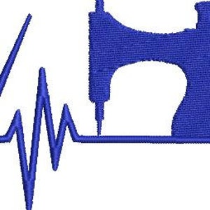 Sewing Machine Embroidery Design Sewing Machine Heart Beats Collection ...