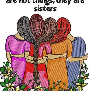 Sister Machine Embroidery Designs 4 Sisters Embroidery Design Best ...