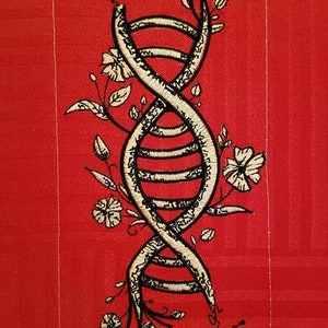 DNA Machine Embroidery Design Floral DNA Embroidery Design Floral DNA ...