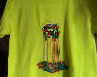 Dripping Rubik's Cube SC Crochet Pattern Download - Etsy