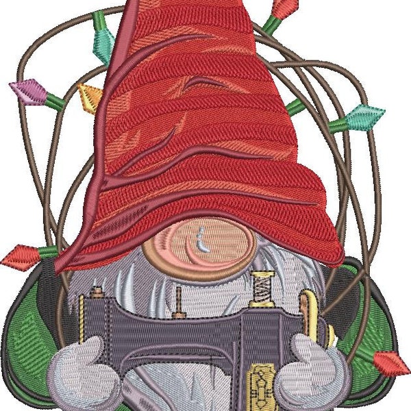 Gnome Embroidery - Etsy