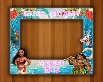 Moana photo frame | Etsy
