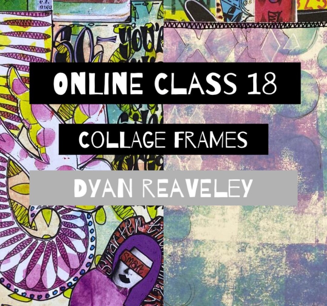 Online Class 18 - Collage Frames - Etsy
