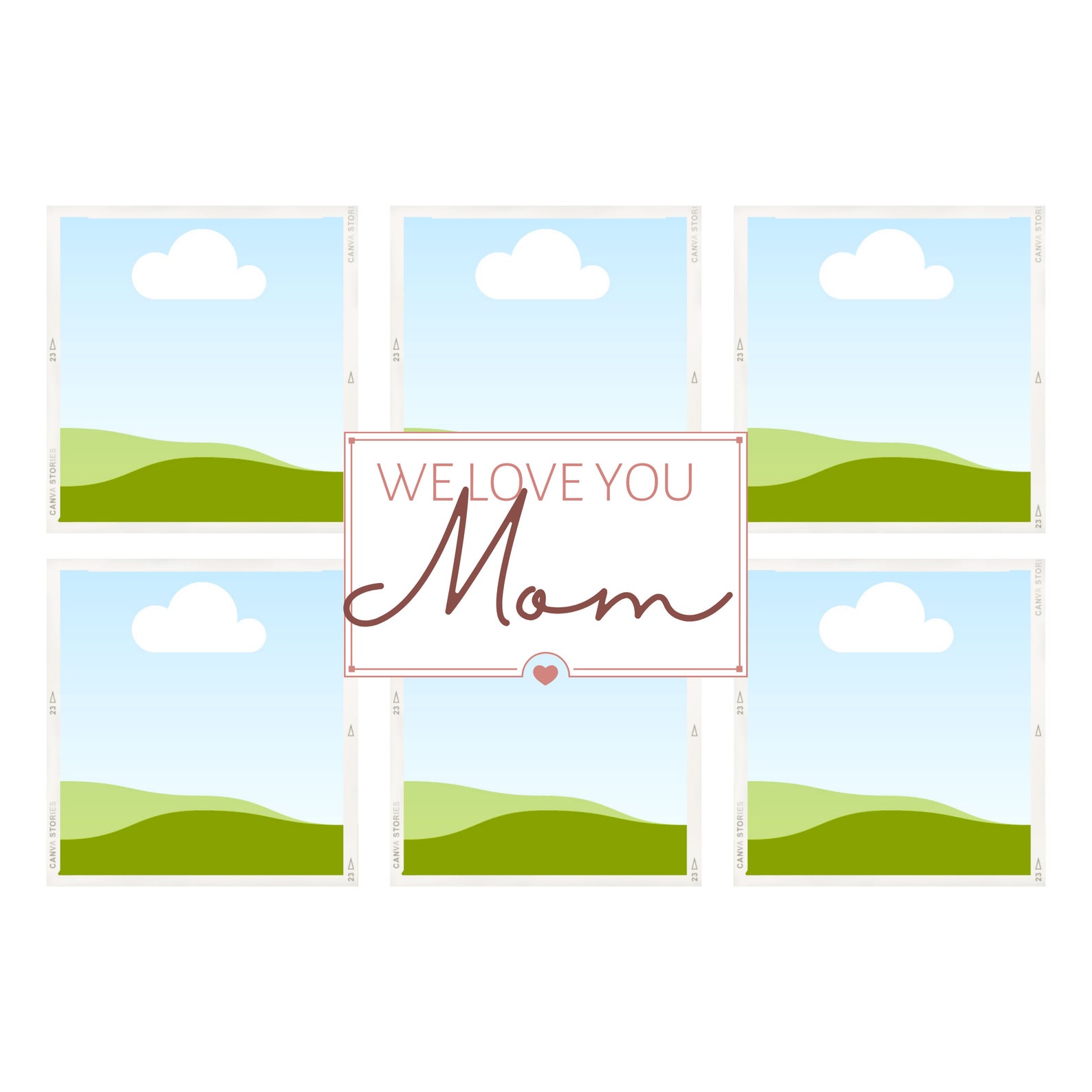 Mother's Day Templates Bundle for Canva Pro | 14 Digital Designs for ...