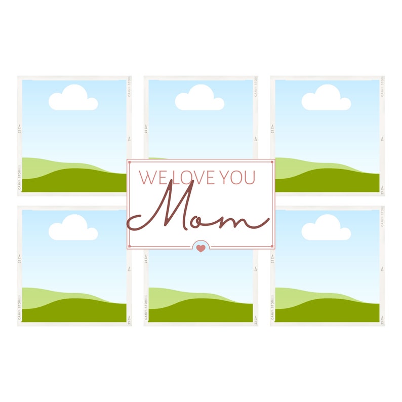 Mother's Day Templates Bundle for Canva Pro | 14 Digital Designs for ...