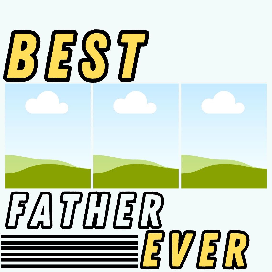 Father's Day Canva Design Templates Bundle Canva Pro - Etsy