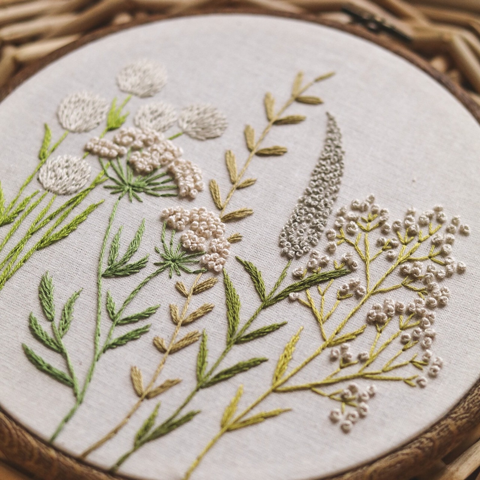 Floral Embroidery Pattern Digital Flower Embroidery Pattern - Etsy