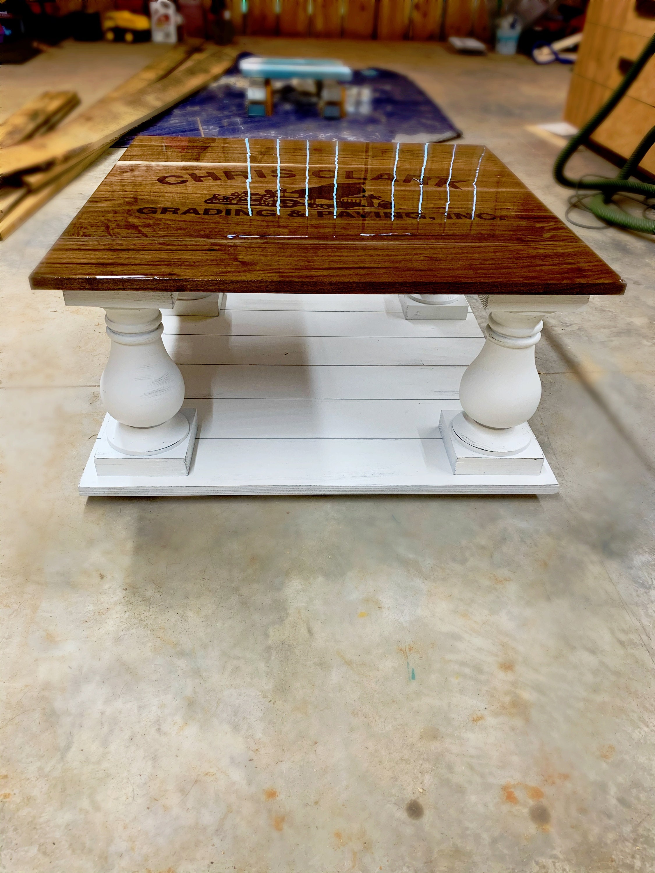 Custom Epoxy Lake Map Tables - Etsy