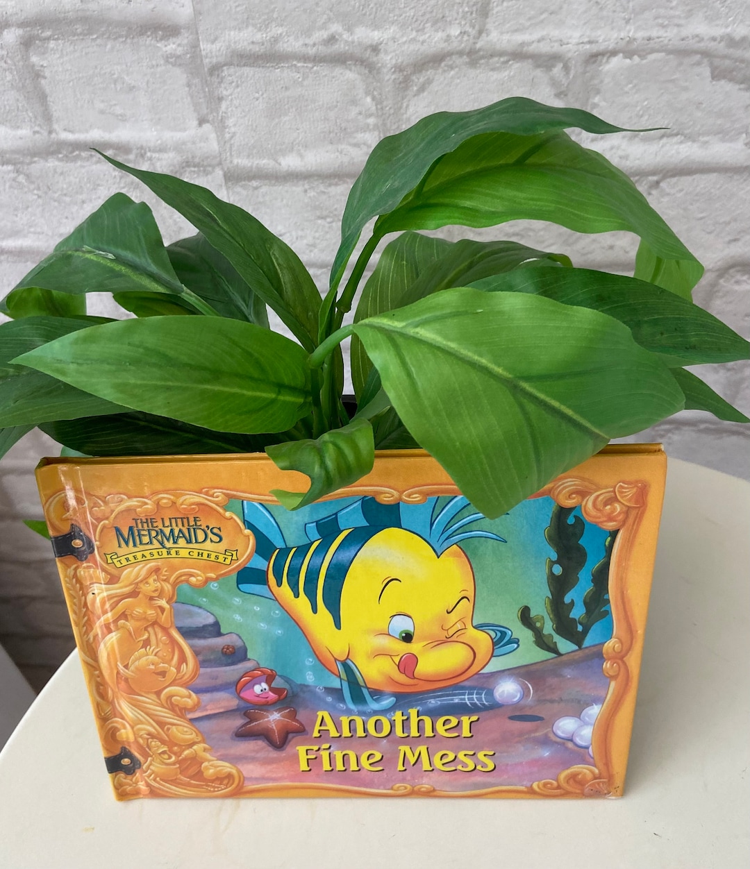 Vintage the Little Mermaid Treasure Chest Book Another Fine Mess free ...