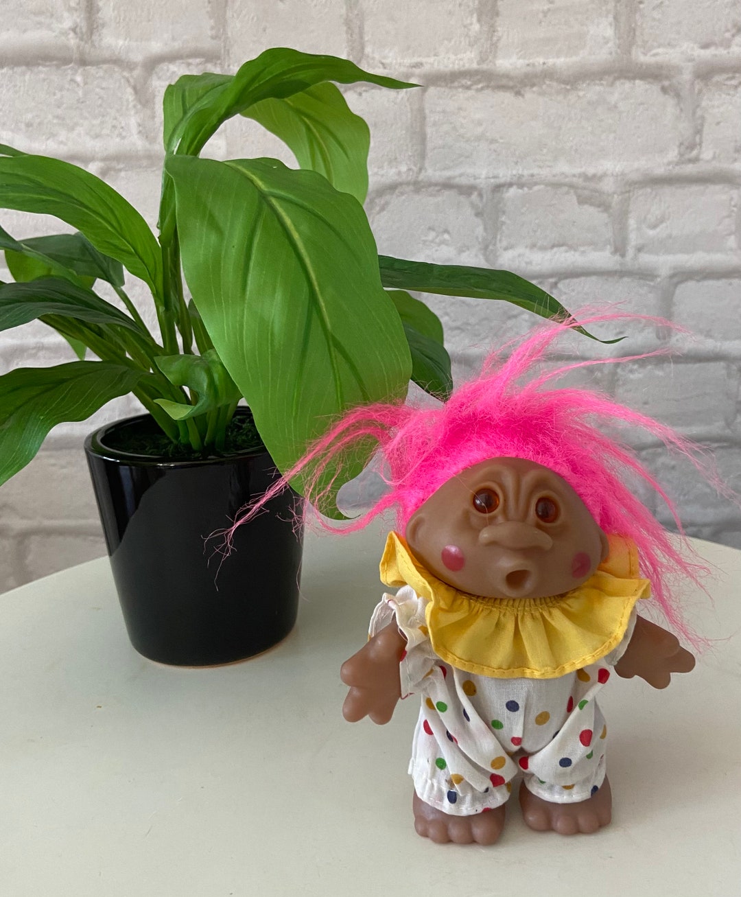 Vintage Clown Troll Doll Free Postage - Etsy