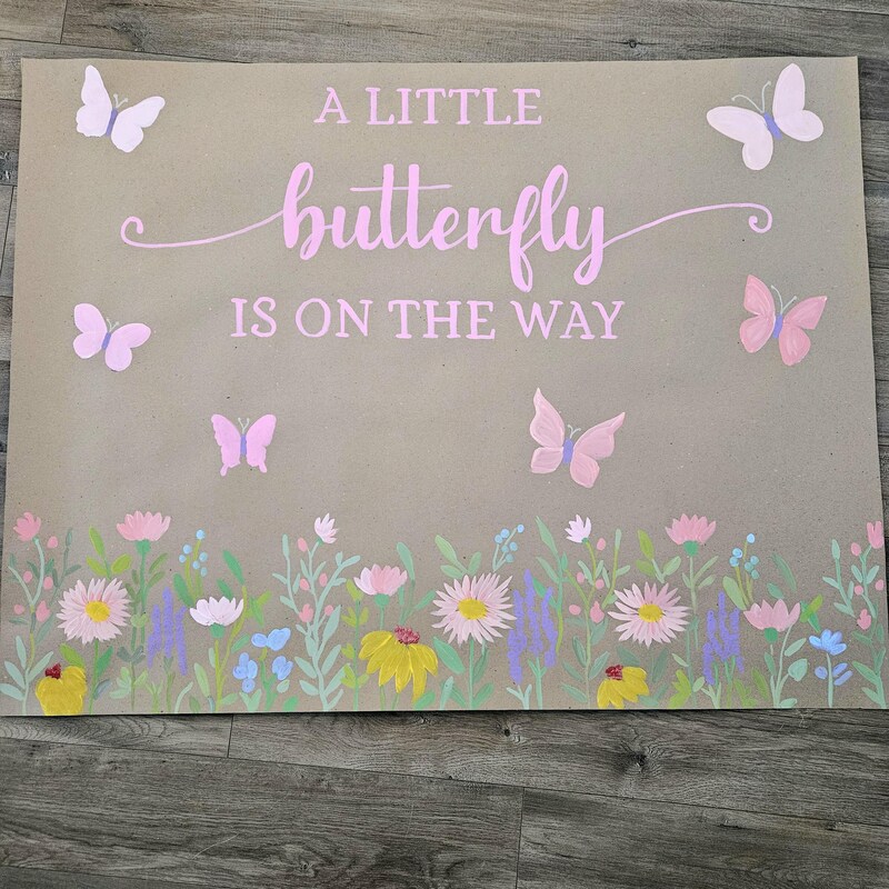 Butterfly Birthday Banner - Etsy
