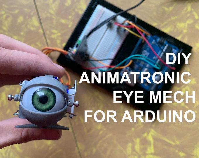 Animatronic Eyeball DIY Kit | Animatronic Eye Mechanism for Arduino - Etsy