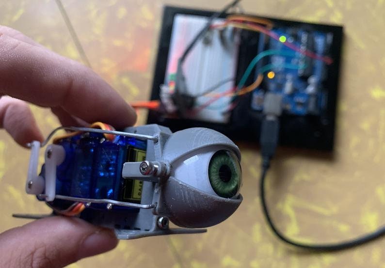 DIY Animatronic Eye Mechanism Print it yourself | Etsy