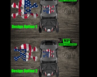 Rzr Roof Decal Flag - Etsy