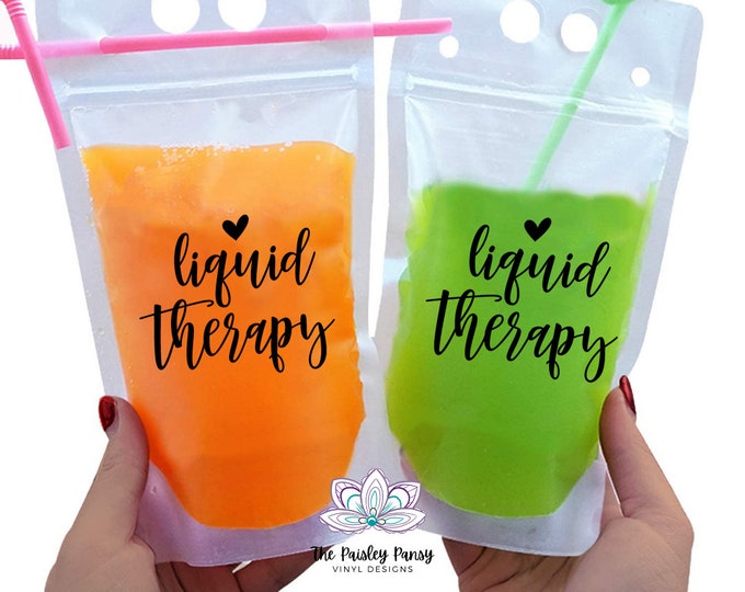 Adult Juice Pouch: Liquid Therapy - Etsy