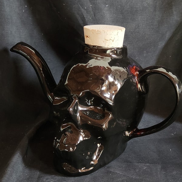 Skull Teapot - Etsy