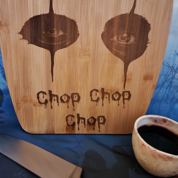 Goth Chop Board - Etsy