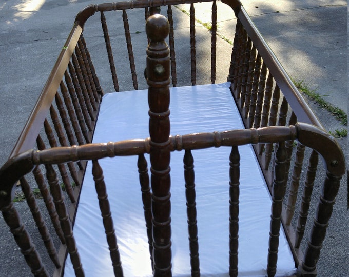 Vintage Rocker With Classic Detailing. Real Wood. Great as a Project ...