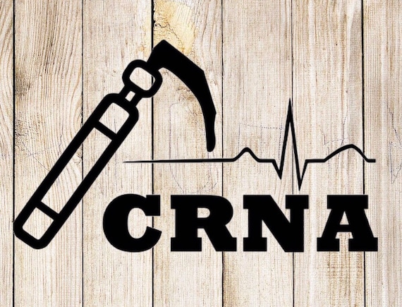 CRNA Decal FREE SHIPPING | Etsy