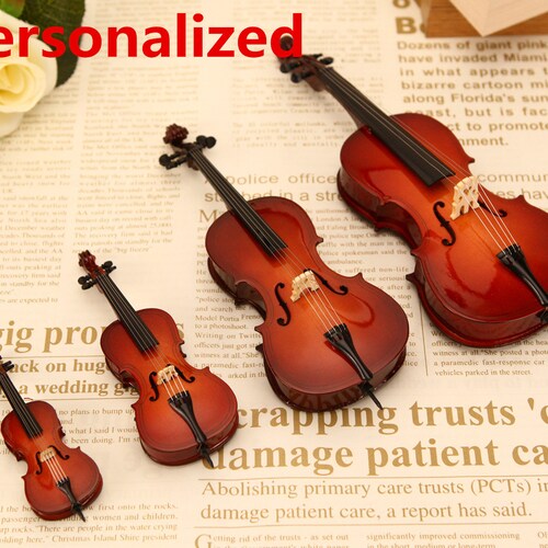 Miniature Cello Miniatures Musical Instrument Model Cello - Etsy